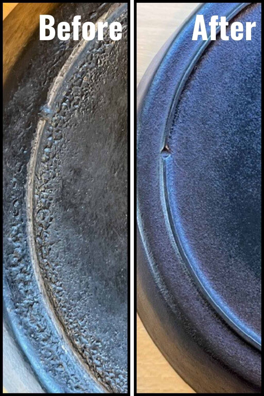 The Stripping of a Cast Iron Pan: A Tale of Pan Redemption - Hope This ...