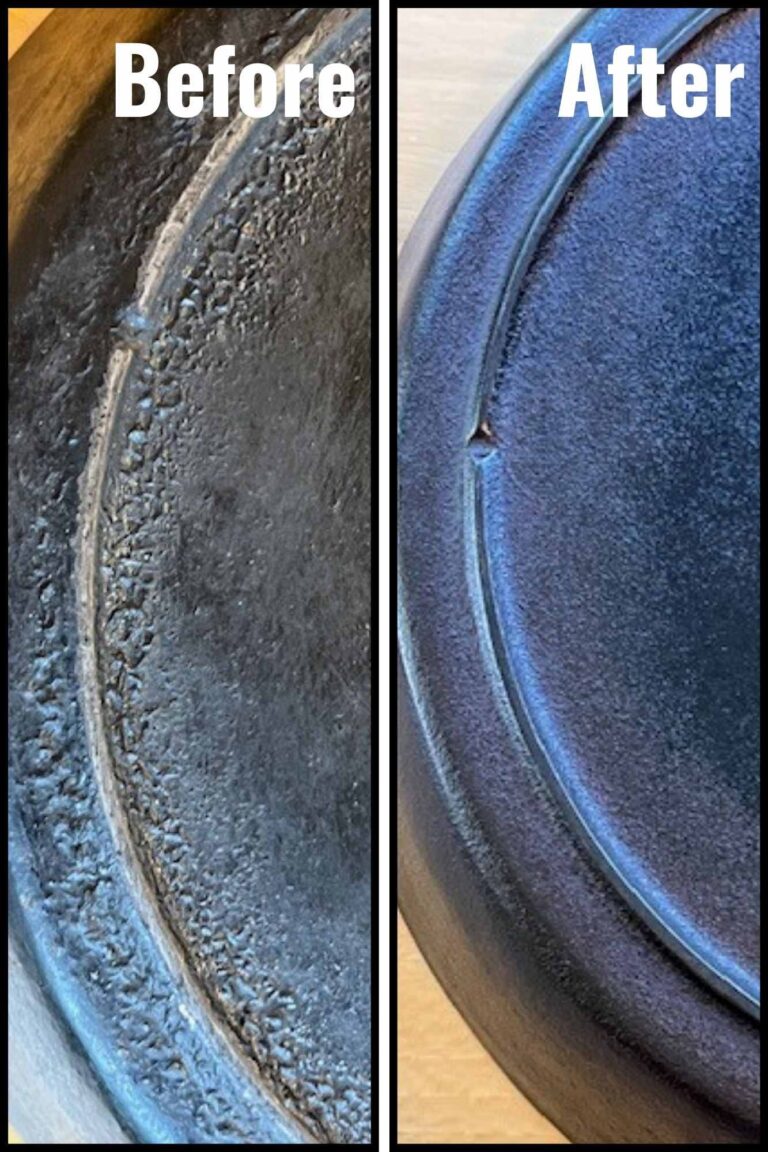 The Stripping of a Cast Iron Pan: A Tale of Pan Redemption - Hope This ...